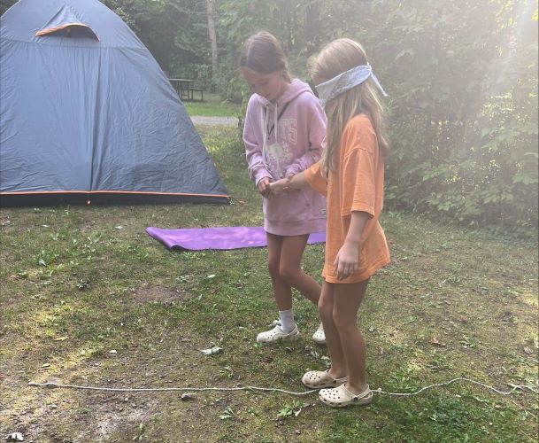 Blindfold Obstacle Course 6b – Hampton United Church